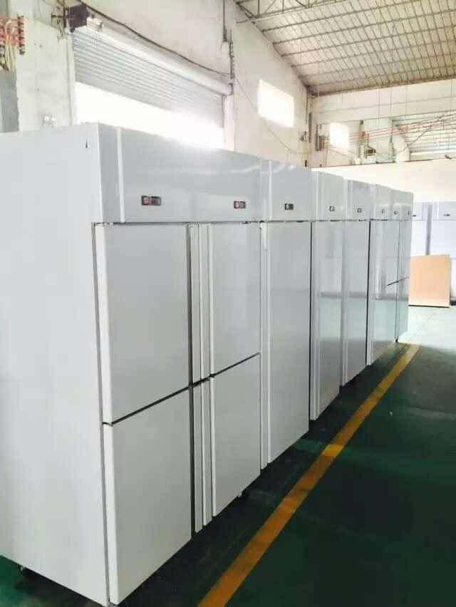 4 Doors Self - Closing Industrial Stainless Steel Upright Freezer ...