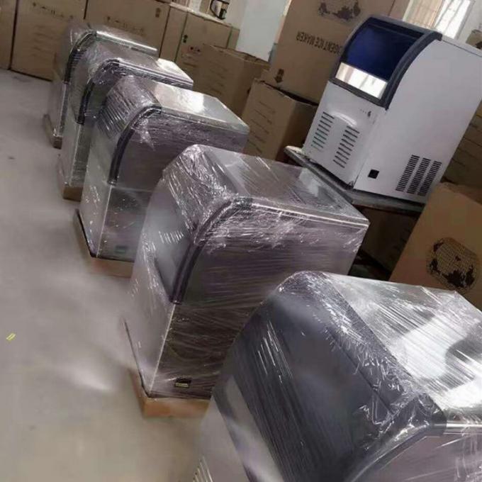 Food Shop Commercial Ice Maker Machine 100KG / Day Ice Cube Machine