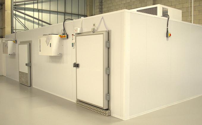 Restaurant Commercial Cold Storage Room , Walk In Freezer 1 year Warranty