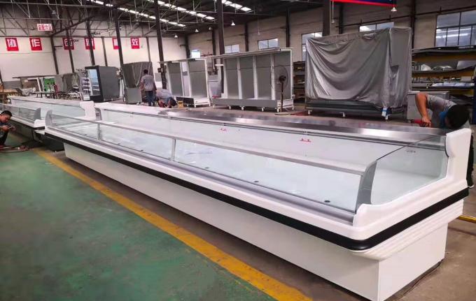 850W Top Open R404A Sushi Display Cooler For Restaurant