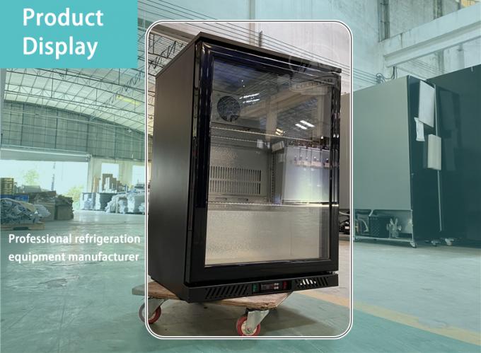 100L Hotel Back Bar Counter Drinks Display Refrigerator Beer Fridge