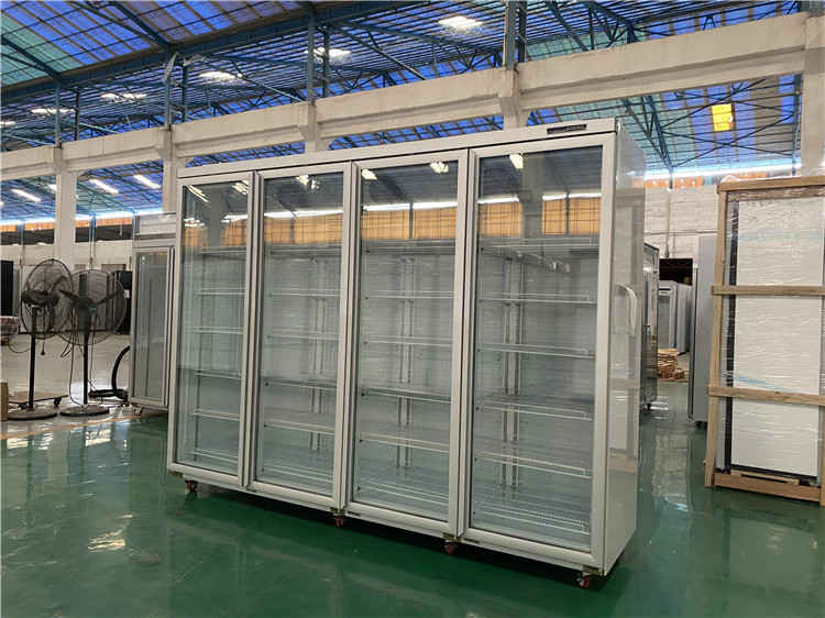 The best multi doors commercial glass display showcase drink coolers ...