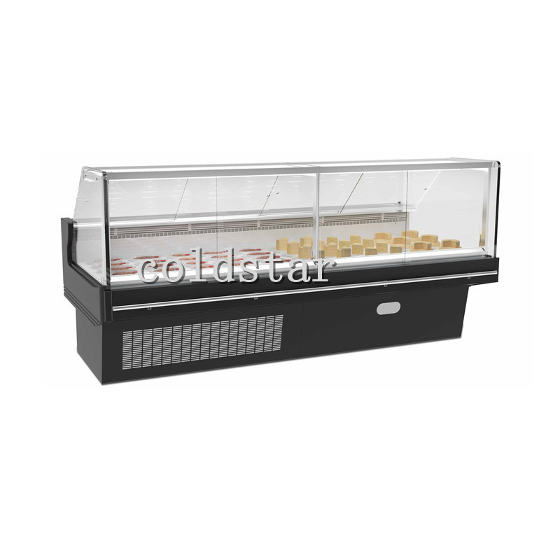 Commercial Deli Display Refrigerator, Delicatessen Chiller Display ...