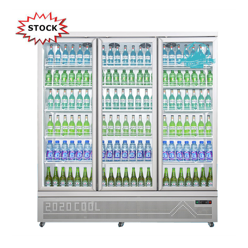 Vertical Refrigeration Equipment Beverage Sprite Freshness Cooler ...