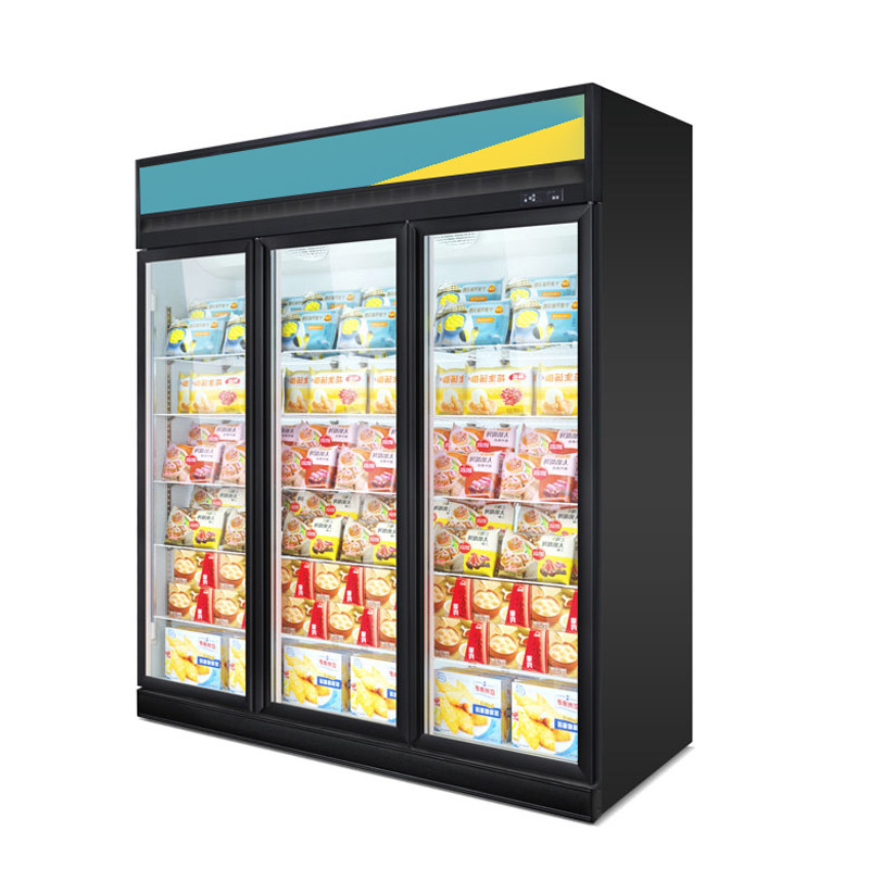 Supermarket Beer Cold Drink Display Freezer Vertical Pepsi ...