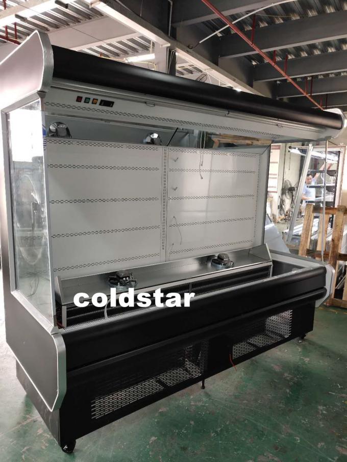 Multideck display refridge open Chiller front deck Chiller